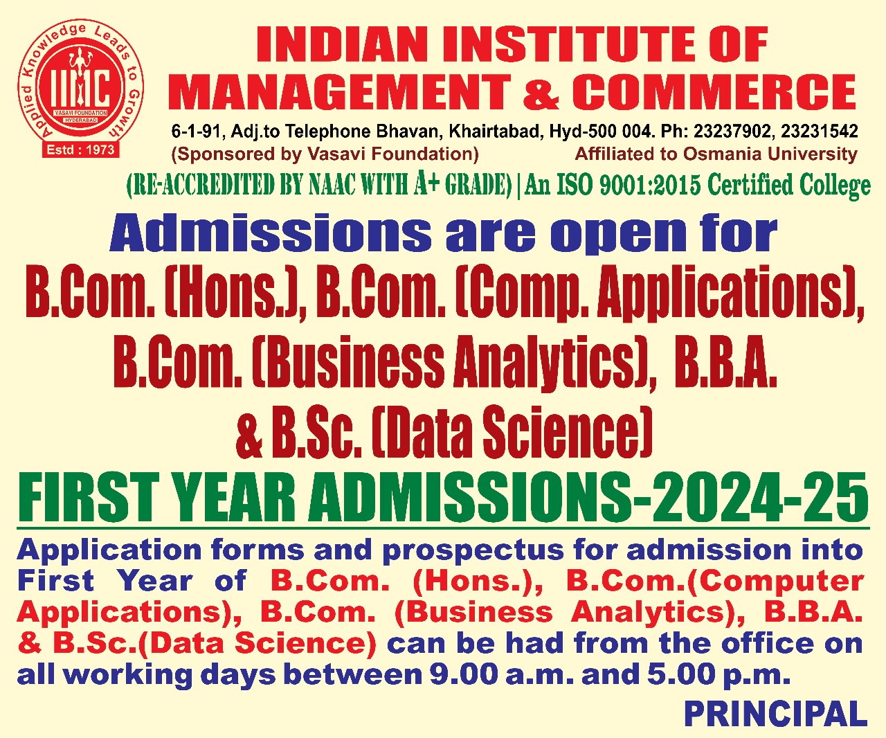 IIMC Hyd