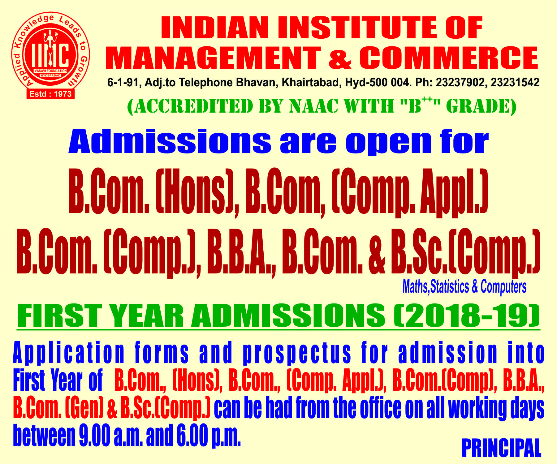 IIMC Hyd